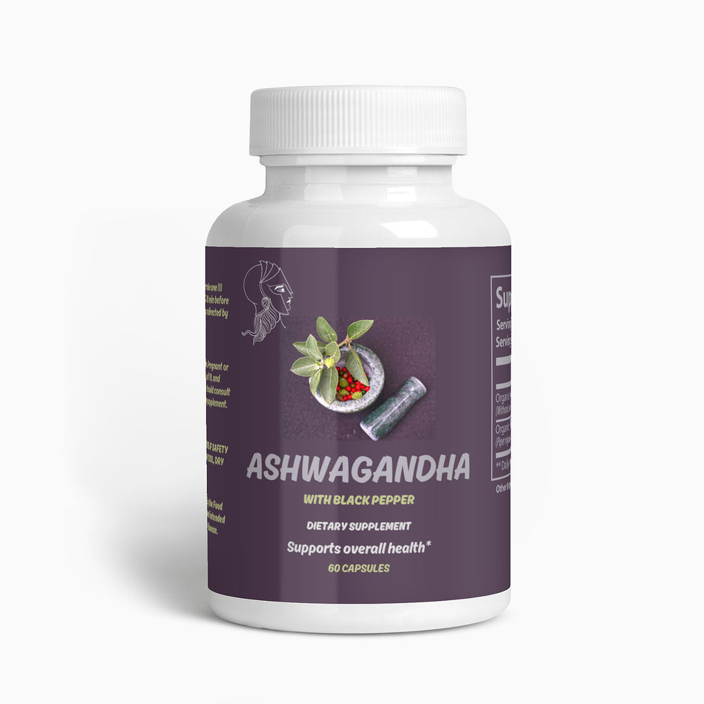 IROIKO | Ashwagandha | Black Pepper | 60 Capsules – IROIKO LECHOVO